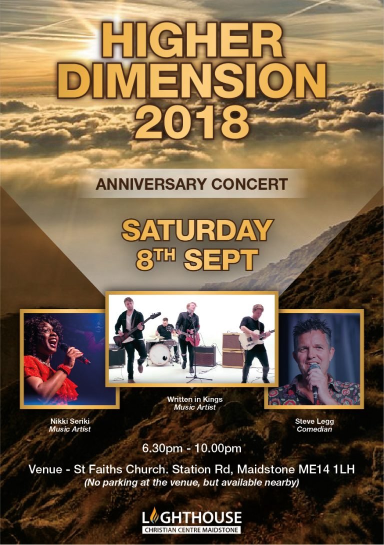 Higher Dimension Concert Register - Lighthouse Maidstone - A Church for ...